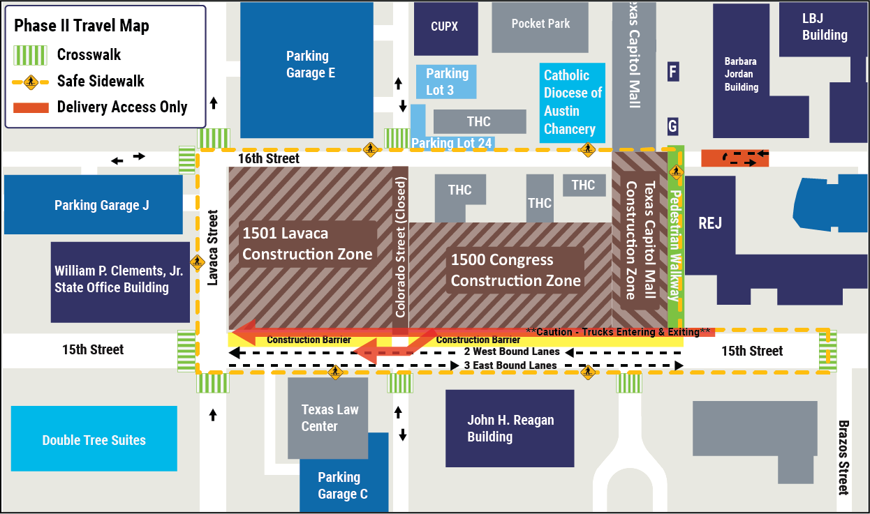 Construction Traffic and Pedestrian Updates - February 2024 | TFC-CCP