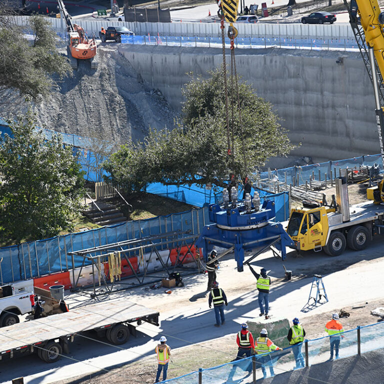 Flying High – The First Crane Arrives on Phase II | TFC-CCP